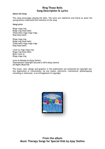 Bells Playing Song | Teaching Resources