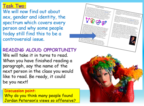 Transgender / Gender Identity PSHE | Teaching Resources