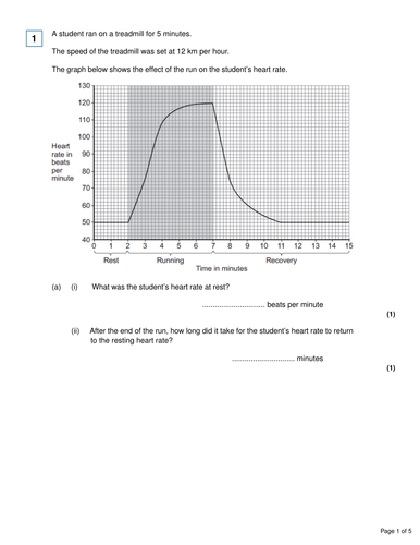 AQA Biology 4.4 - L5 Response to Exercise (respiration) | Teaching ...