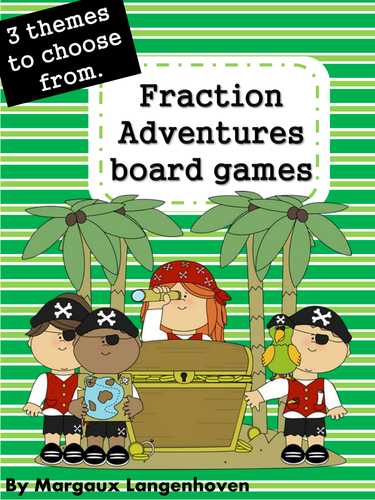 Fraction Adventure Board Game | Teaching Resources