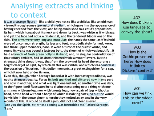 NEW 9-1 AQA GCSE - A CHRISTMAS CAROL RESOURCES | Teaching Resources