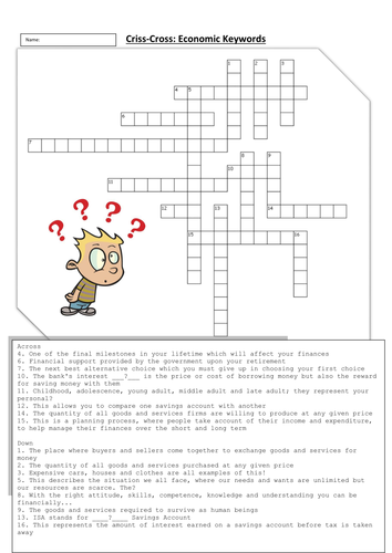 AQA GCSE Economics Unit 11 Money Section Lesson 6 : Managing your money ...