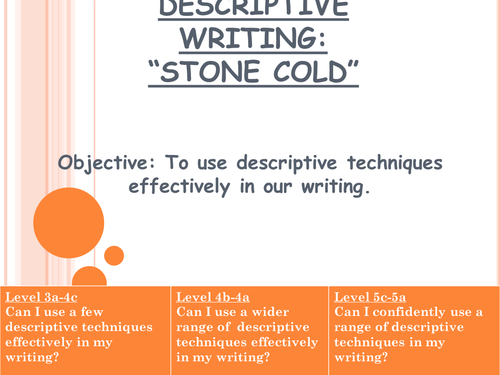 Descriptive Writing: Homeless People KS3 Observed Lesson/OFSTED Lesson ...