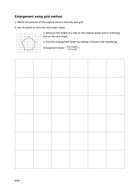 Enlargement activity | Teaching Resources