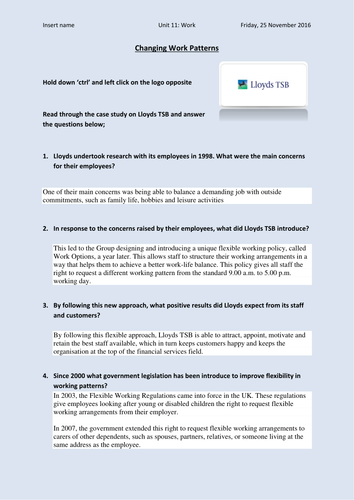 AQA GCSE Economics Unit 11 WORK | Teaching Resources AQA GCSE Economics Unit 11 WORK | Teaching Resources