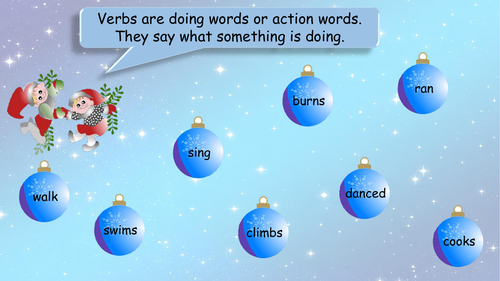 Parts of Speech Christmas - Themed | Teaching Resources