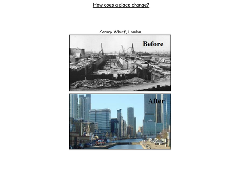 (New AQA) A:Level Urban Challenges Lesson 2 - Change of places ...