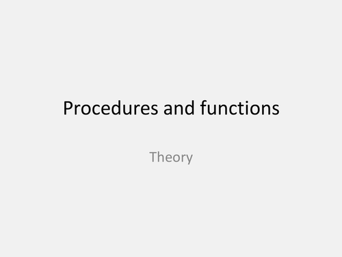 22 Programming Techniques For Python Gcse Computer Science Ocr 9 1 Programming With Python