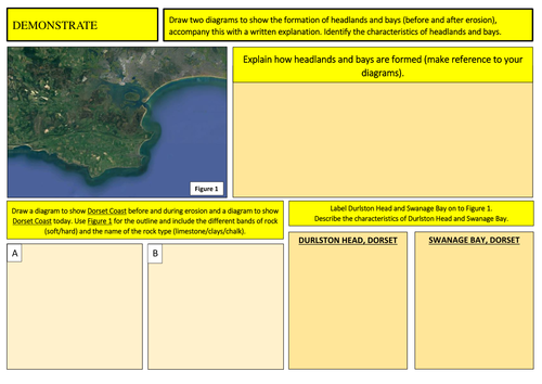 GCSE GEOGRAPHY AQA 9-1 Coastal Landscapes in the UK SoW | Teaching ...