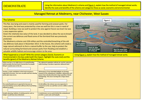 GCSE GEOGRAPHY AQA 9-1 Coastal Landscapes in the UK SoW | Teaching ...