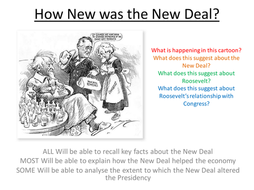 How far did the New Deal change the Presidency? | Teaching Resources