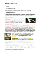 IGCSE Physics revision notes | Teaching Resources