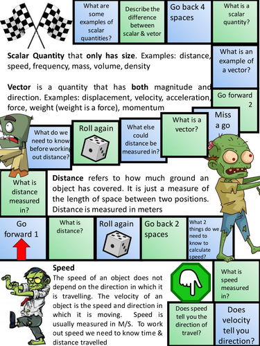 New AQA GCSE Physics Speed, Velocity & Distance Time Graph Zombie ... New AQA GCSE Physics Speed, Velocity & Distance Time Graph Zombie ...