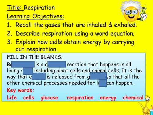 KS3 BIOLOGY: RESPIRATION | Teaching Resources