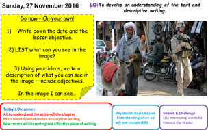 The Breadwinner chapter 2 - descriptive writing | Teaching Resources