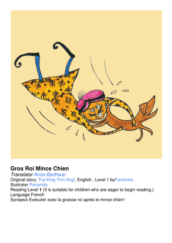 Simple French Reading Scheme For Beginners - Gros Roi Mince Chien ...