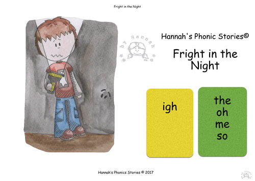 A Fright in the Night, Phonics Story Pack, igh sound | Teaching Resources