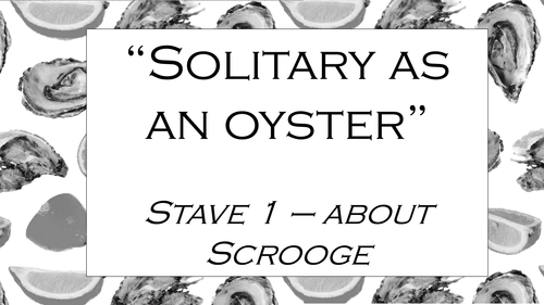 NEW GCSE AQA/WJEC A CHRISTMAS CAROL KEY QUOTES DISPLAY | Teaching Resources