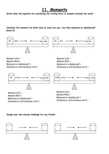 New KS3 Contact and Non-contact forces review | Teaching Resources