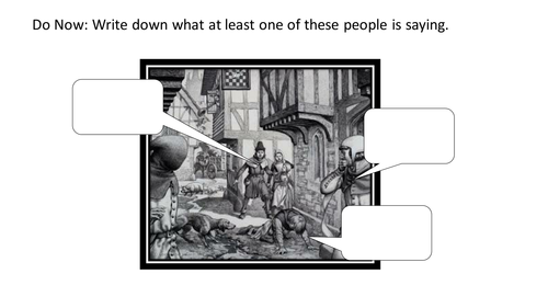 *Five Full Lessons* Medieval Life, The Church and the Black Death ...