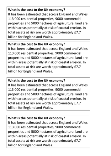 Coastal erosion | Teaching Resources