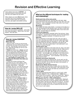 Y11 GCSE Revision Programme | Teaching Resources