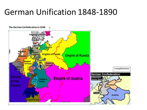 German Unification 1848-1890 Summary | Teaching Resources
