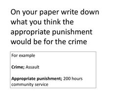 The Bloody Code | Teaching Resources