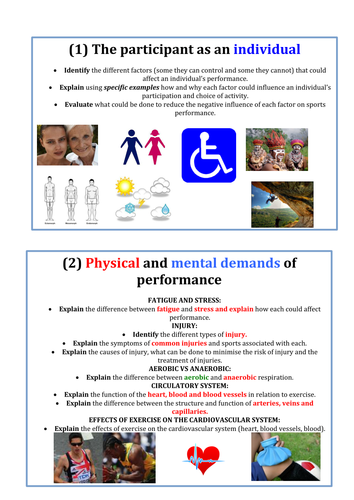AQA GCSE PE revision bundle | Teaching Resources AQA GCSE PE revision bundle | Teaching Resources