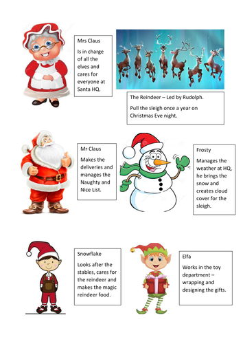 Christmas - Thinking Skills, Communication and Problem Solving Lessons ...