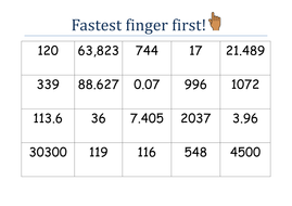 Year 6 Arithmetic fastest finger first SATs revision | Teaching Resources