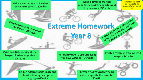 Extreme Sports Scheme of Work Engage Boys with English! | Teaching ...