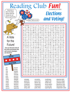 Elections and Voting Word Search Puzzle | Teaching Resources