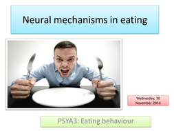 AQA A - Psychology A Level Eating Behaviour SoW | Teaching Resources