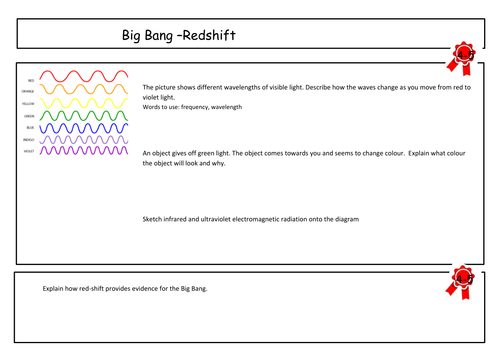 Space Scheme Lesson 6 - Red shift | Teaching Resources