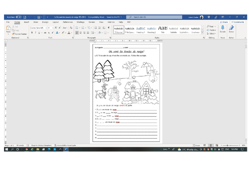 FRENCH - CHRISTMAS - Le Noël - more activities - Worksheets | Teaching ...
