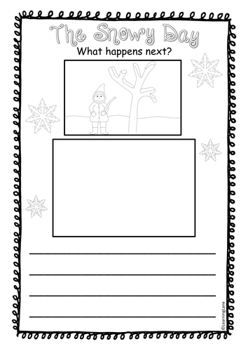 THE SNOWY DAY story resource pack- winter, snow | Teaching Resources
