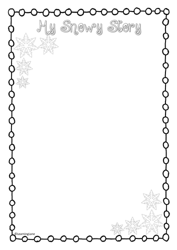 THE SNOWY DAY story resource pack- winter, snow | Teaching Resources