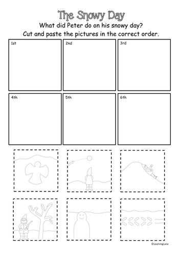 THE SNOWY DAY story resource pack- winter, snow | Teaching Resources