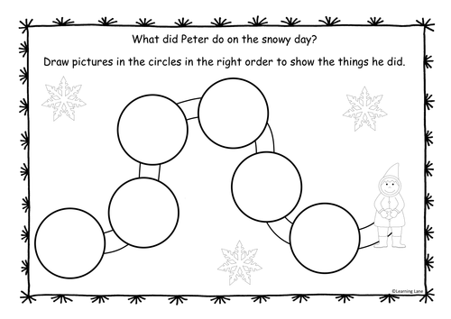 THE SNOWY DAY story resource pack- winter, snow | Teaching Resources