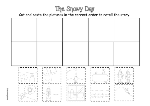 THE SNOWY DAY story resource pack- winter, snow | Teaching Resources