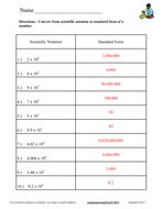 Scientific Notation - 8.EE.3 | Teaching Resources