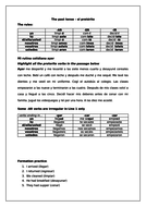 Spanish GCSE daily routine & past tense: mi rutina diaria ayer ...