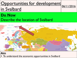 Svalbard - Cold Environments Case Study | Teaching Resources
