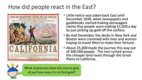American West: The Gold Rush | Teaching Resources