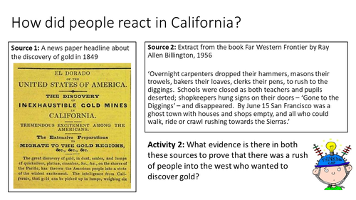 American West: The Gold Rush | Teaching Resources