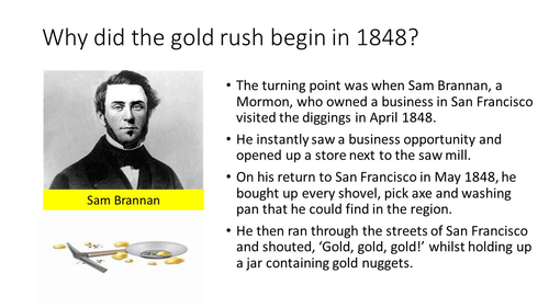 American West: The Gold Rush | Teaching Resources
