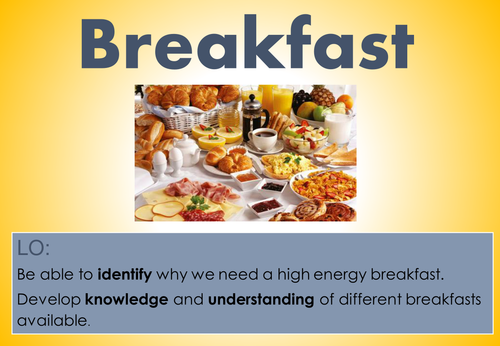 Breakfast | Teaching Resources