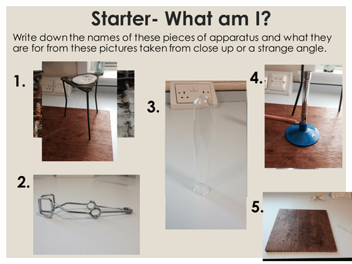 What Am I? Lab Equipment Starter | Teaching Resources