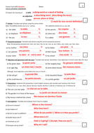 French grammar practice | Teaching Resources
